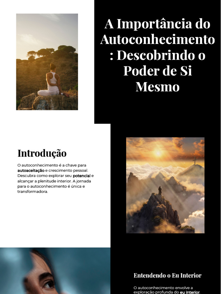 EF8 - Aula 1 - A importância do autoconhecimento | PDF | Resiliência psicológica | Psicologia Social