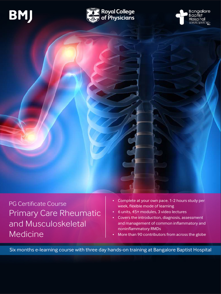 RMD BBH & RCP Brochure 2024 (2) | PDF | Arthritis | Rheumatology