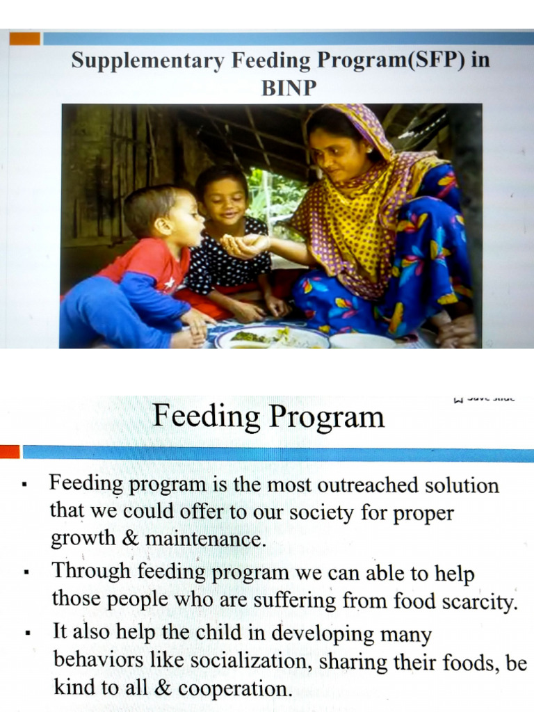 Supplementary Feeding Program | PDF