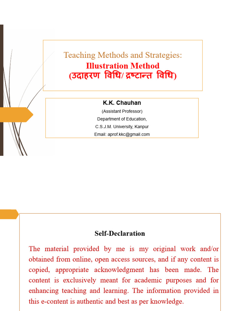 Teaching-Methods-and-Strategies-Illustration-Method | PDF | Teaching Method | Thought