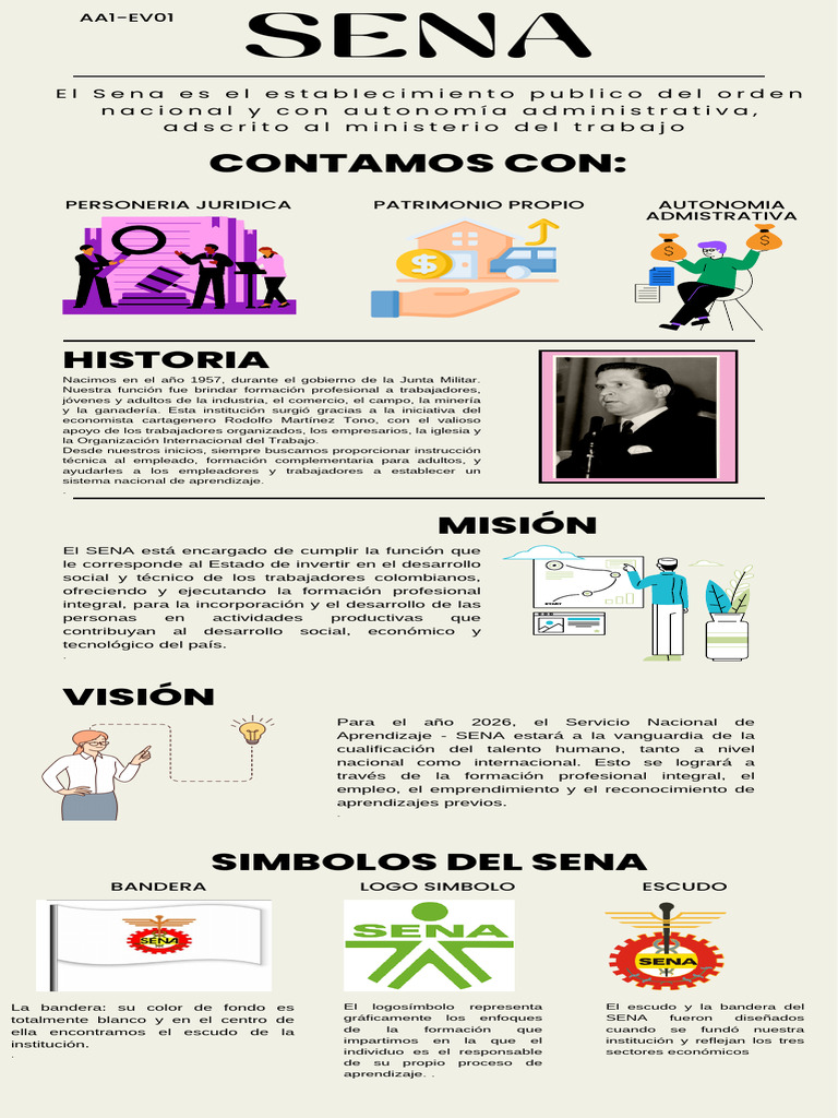 Infografía sena induccion | PDF