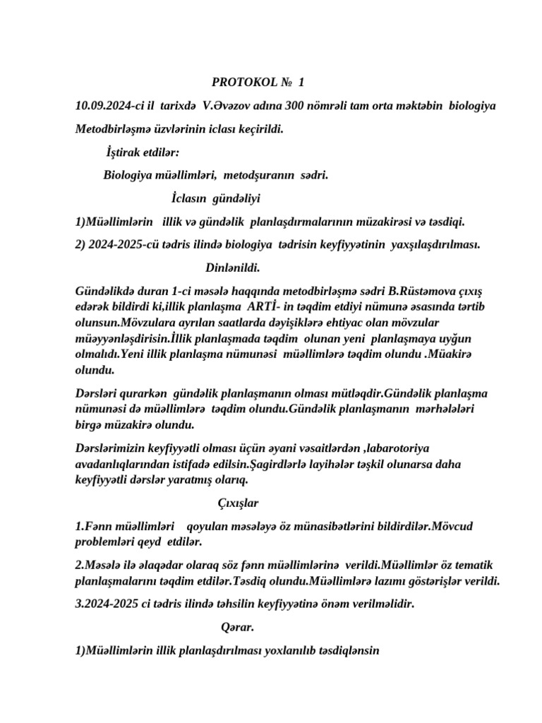 PROTOKOL1 | PDF