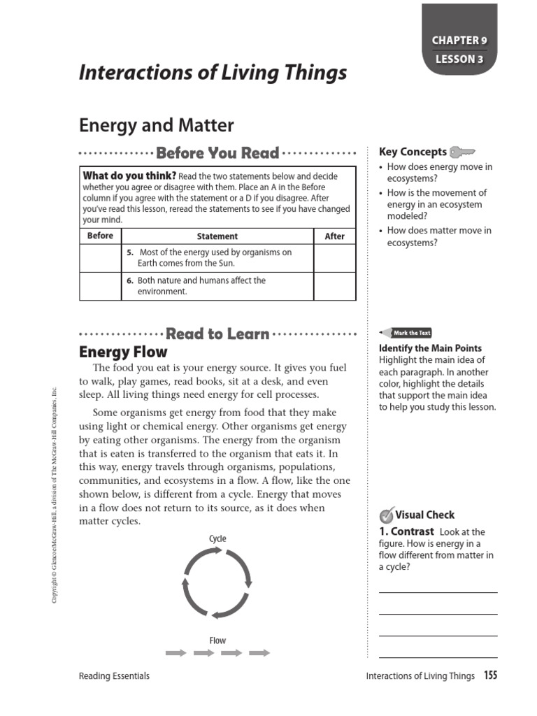 Unit 6 - Lesson 3 Reading Essentials | PDF | Water | Water Cycle