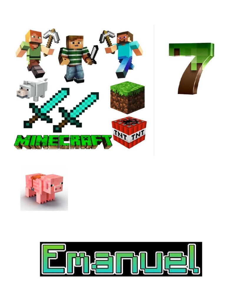 Minecraft Toppers | PDF