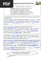 The Past Perfect Tense Fun Activities Games Information Gap Activities ...
