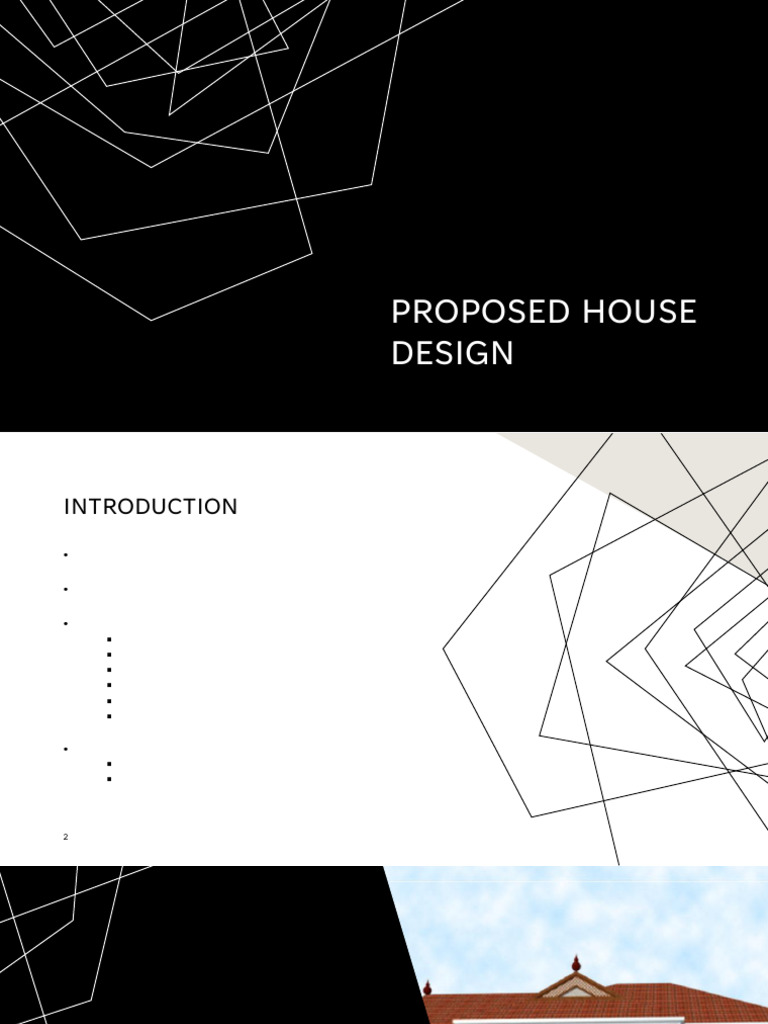 Proposed House Design | PDF | Masonry | Roof
