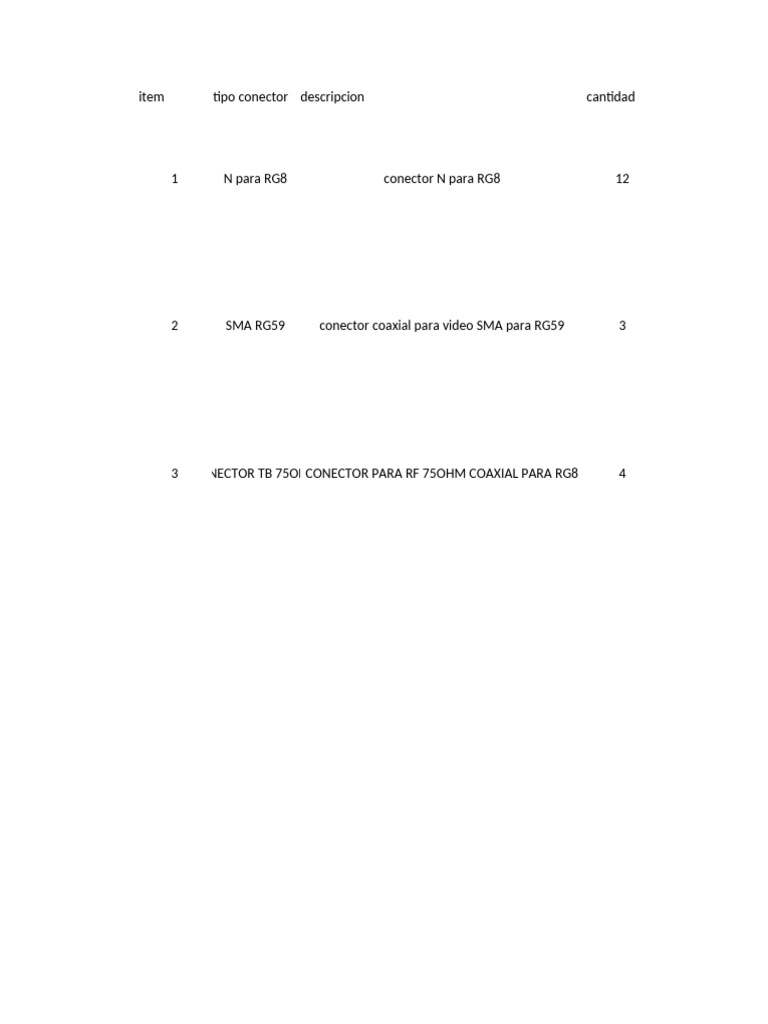 CONECTORES LPD | PDF