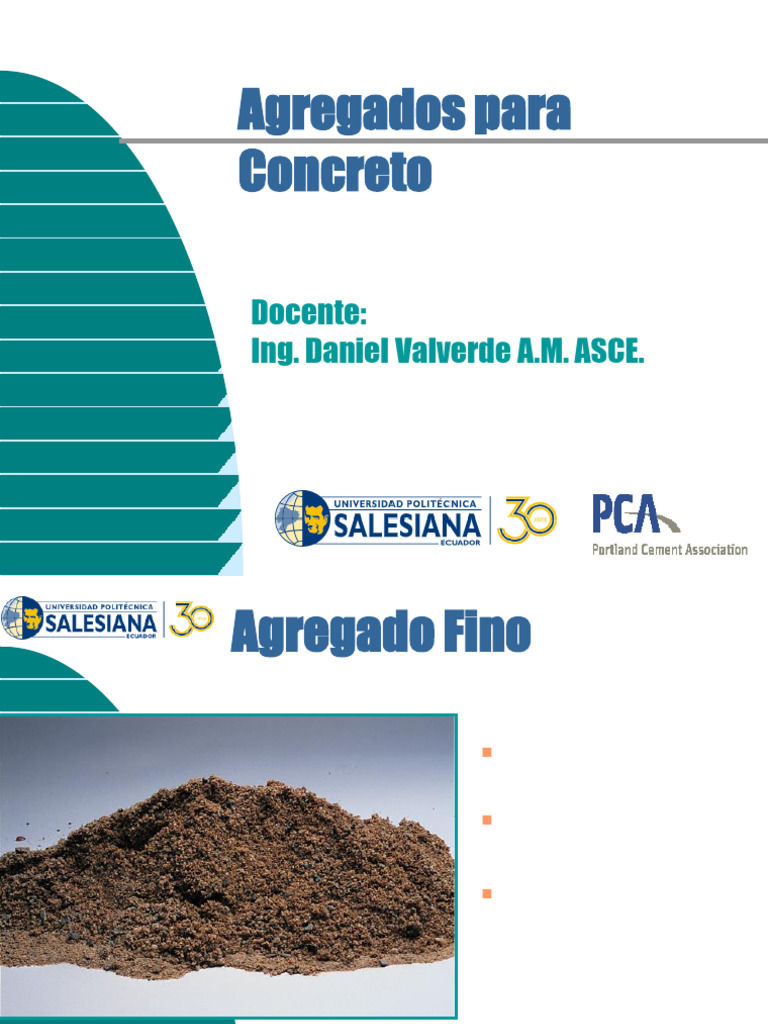 Agregados P65 | PDF