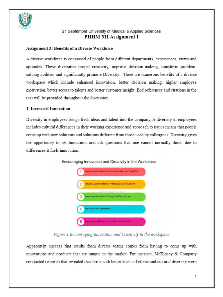 Diverse Workforce Benefits | PDF | Performance Indicator | Diversity ...