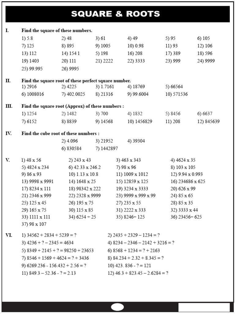 MATH (Raj) | PDF | Elementary Mathematics | Numbers