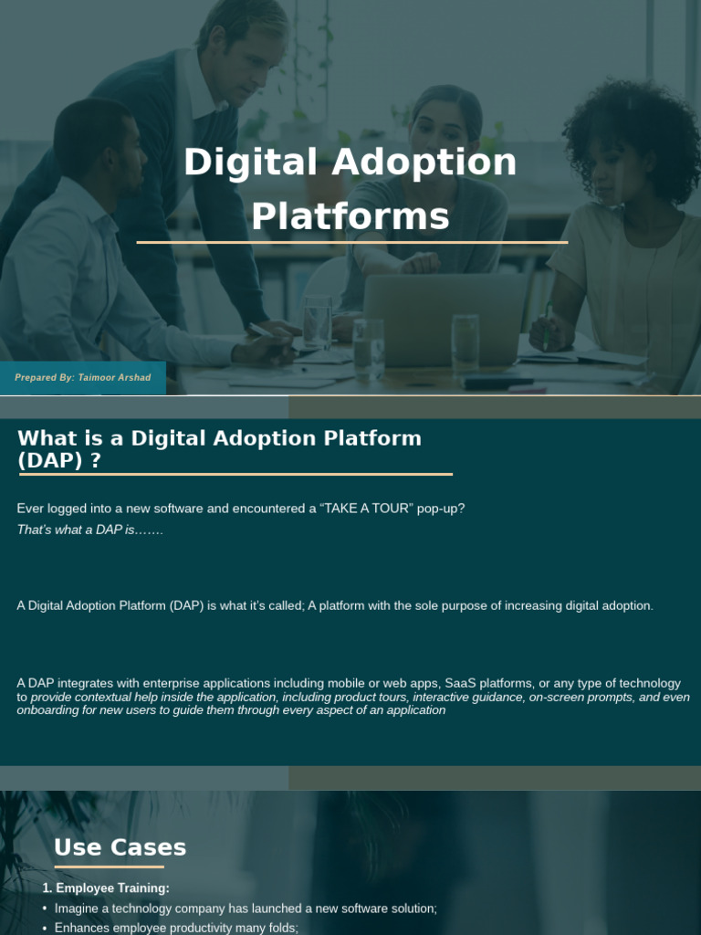 Digital Adoption Platforms | PDF | Computing | Information Technology