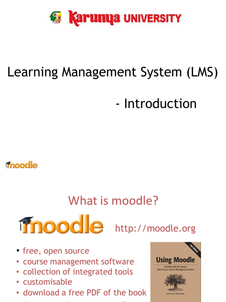 Introducing Moodle: An Open Source Learning Management System for ...