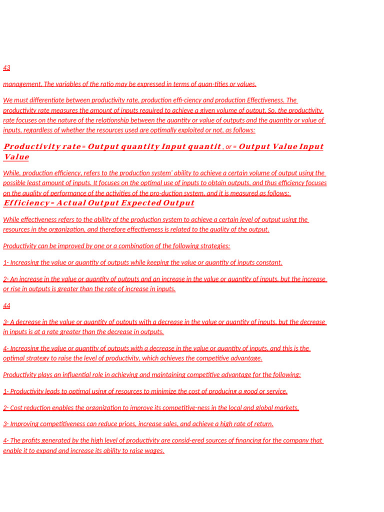 43 | PDF | Value (Economics) | Output (Economics)