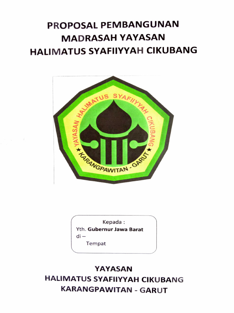 Proposal Gubernur Jawa Barat 2021 | PDF