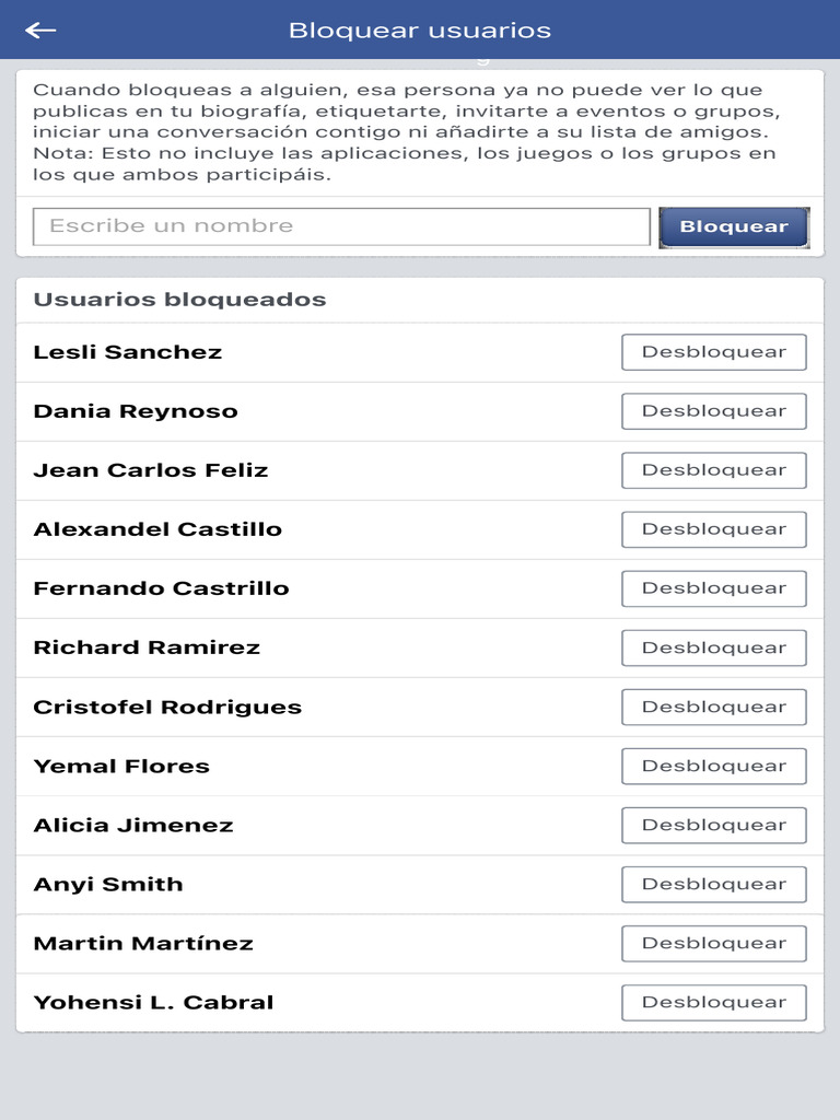 Bloquear Usuarios | PDF