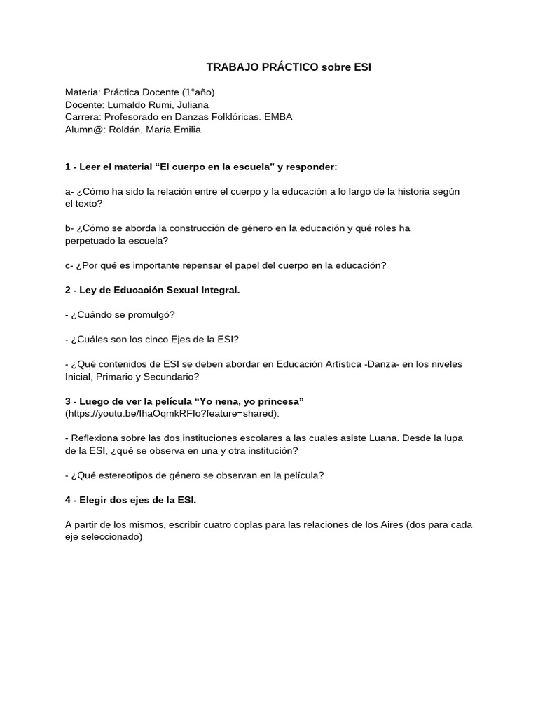 TP Esi PD1 Roldan | PDF | Conocimiento | Hombre