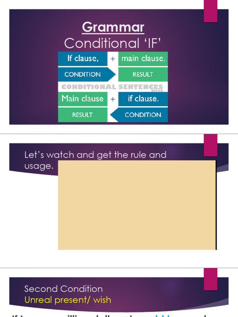 2nd and 3rd Conditional If | PDF | Semantic Units | Language Families