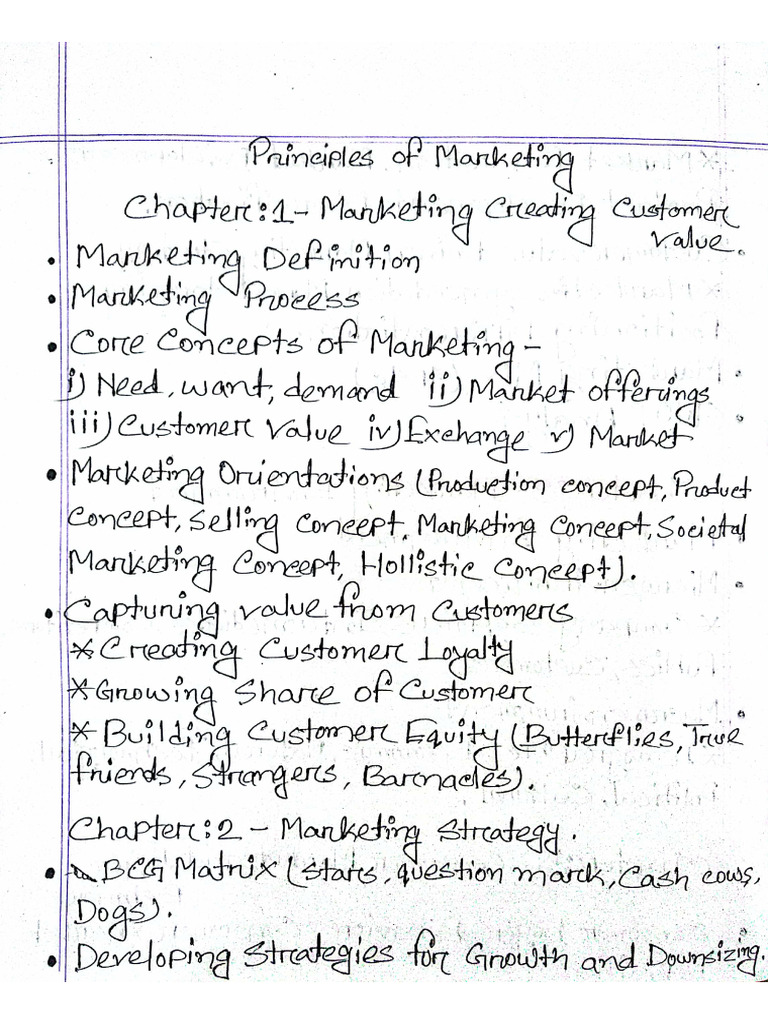 Principles of Marketing | PDF