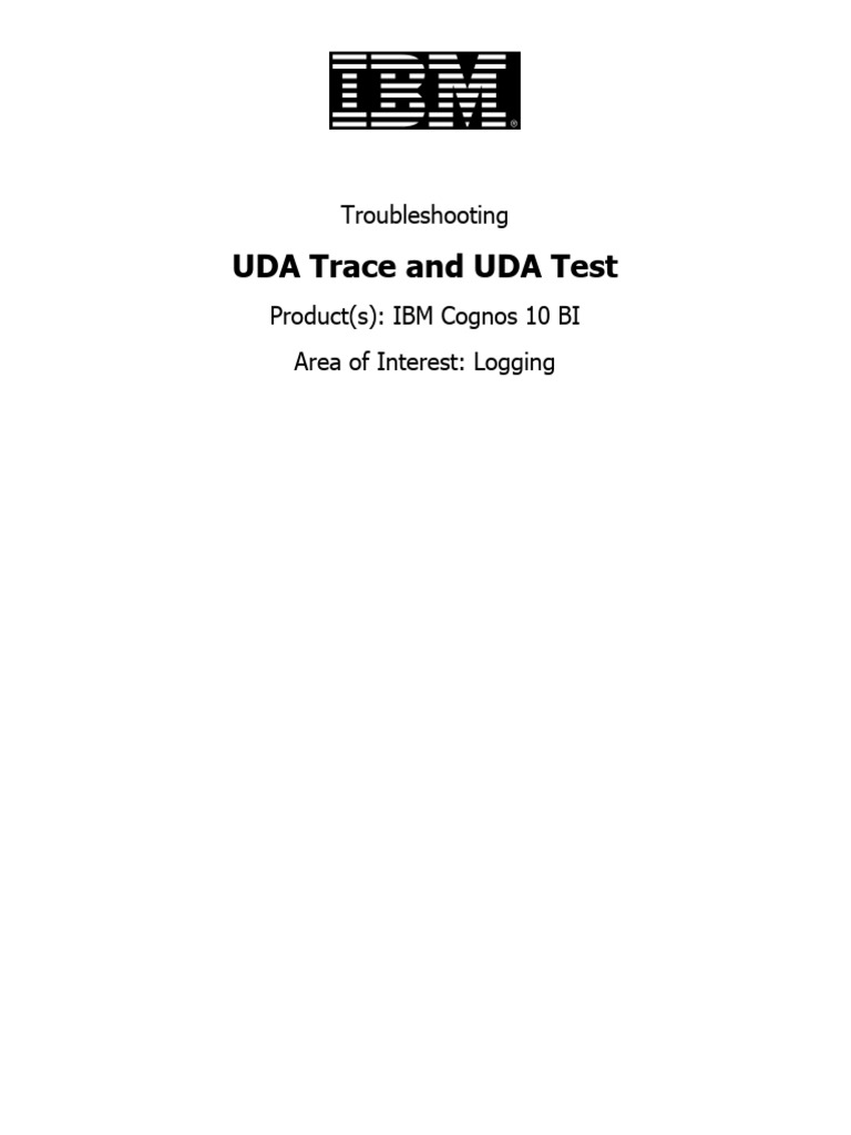 Workshop - UDA Trace and UDA Test | PDF | Ibm Db2 | Sql