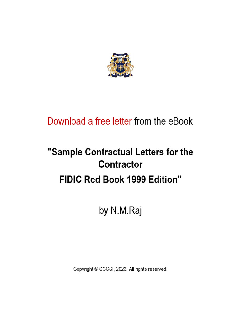 Free Sample Letter From The Ebook 1670686157 | PDF | Copyright | Justice
