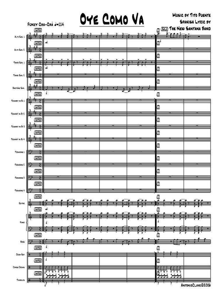 27-Oye Como Va | PDF