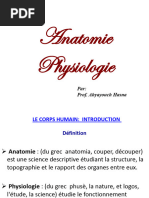 Cours de Physiologie Humaine | PDF | Cellule (Biologie) | Physiologie