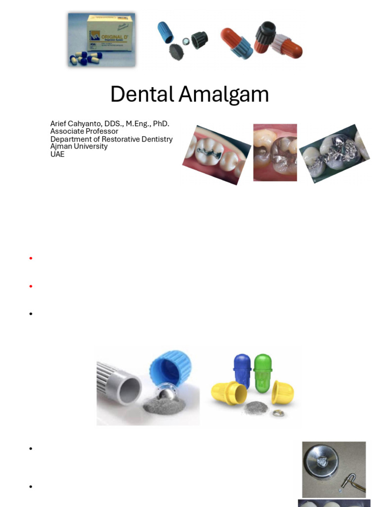 Topic 6_Dental Amalgam_AC_1f49062f76695a1fe4d06801d8017115 | PDF ...