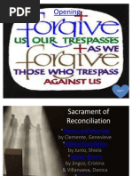 The Three Acts of A Penitent in The Sacrament of Reconciliation | PDF ...