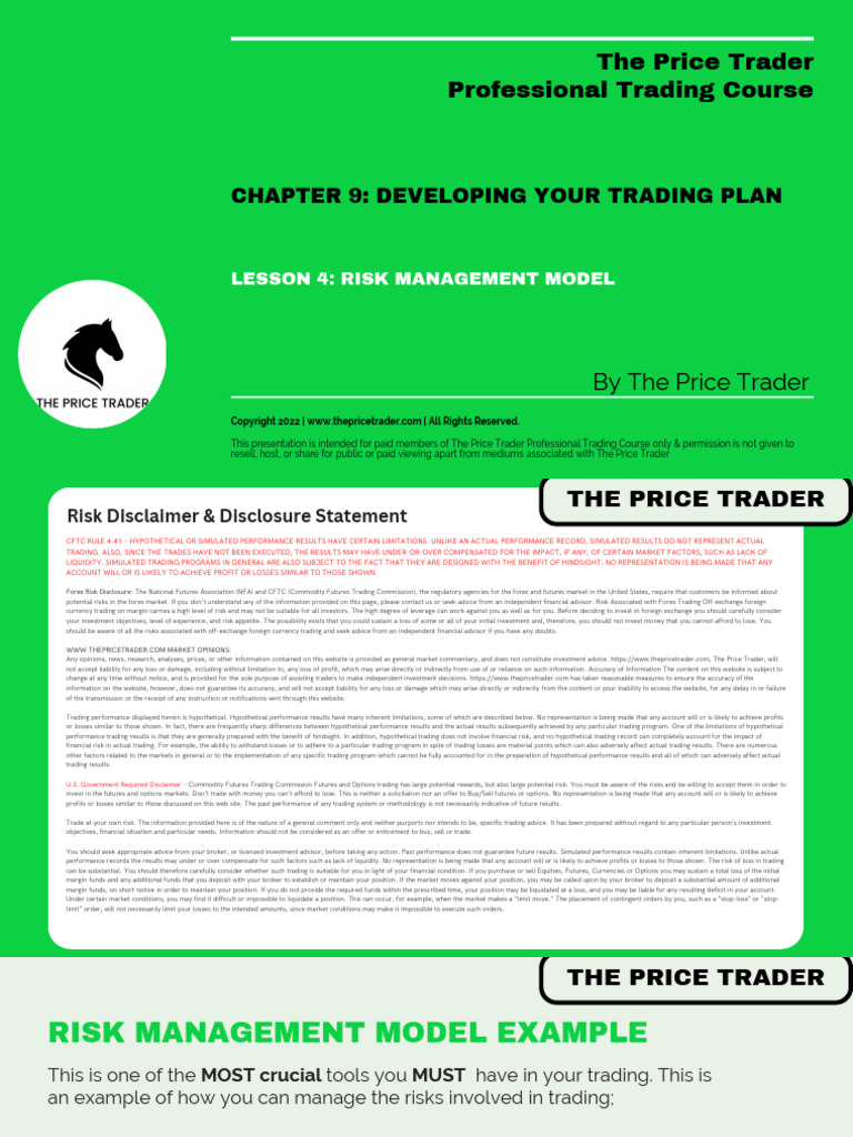 Lesson-4-Risk-Management-Model | PDF | Futures Contract | Foreign ...