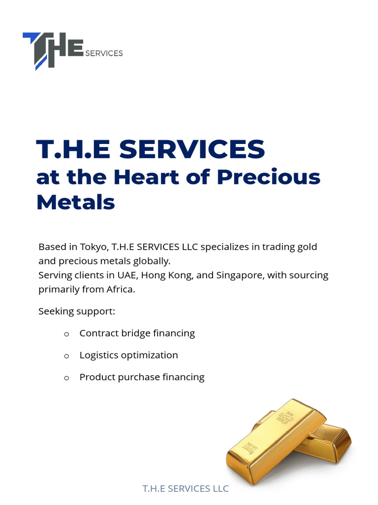 Executive Summary T.H.E SERVICES LLC Presentation Nov2024 | PDF | Sales | Taxes