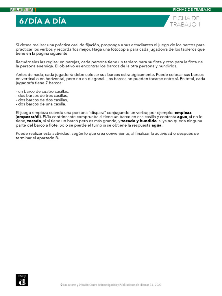 au_plus_1_u06_fichas-trabajo | PDF