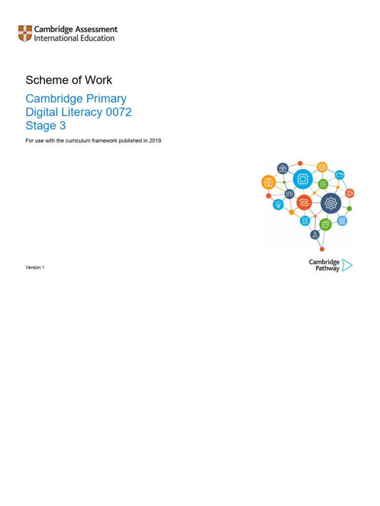 Digital Literacy Scheme of Work - Stage 3 | PDF | Computer File | Icon ...