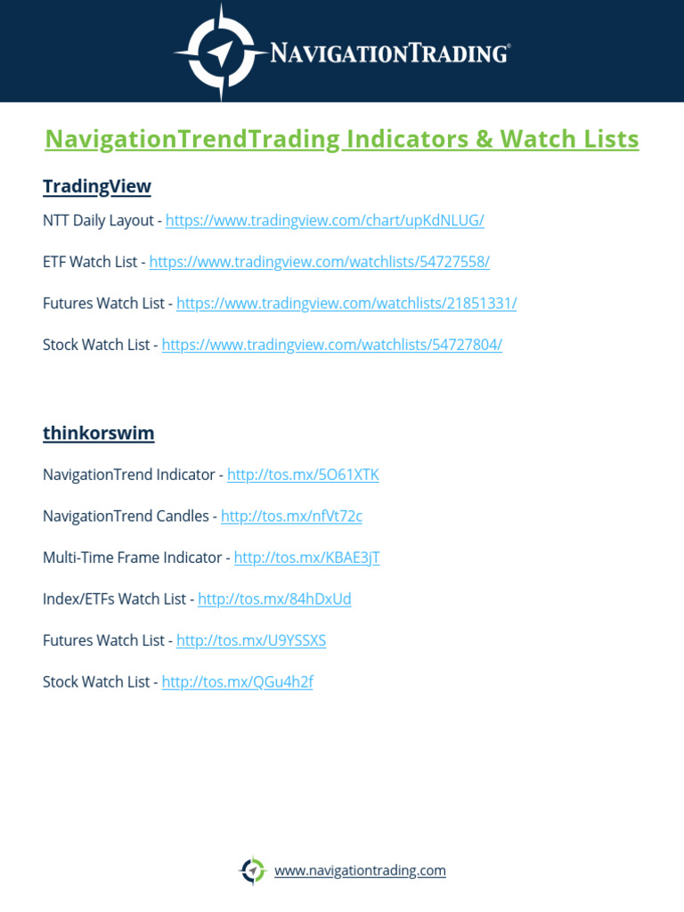 NTT-Indicators | PDF