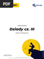 Sprawdzian_Dziady_cz3 | PDF