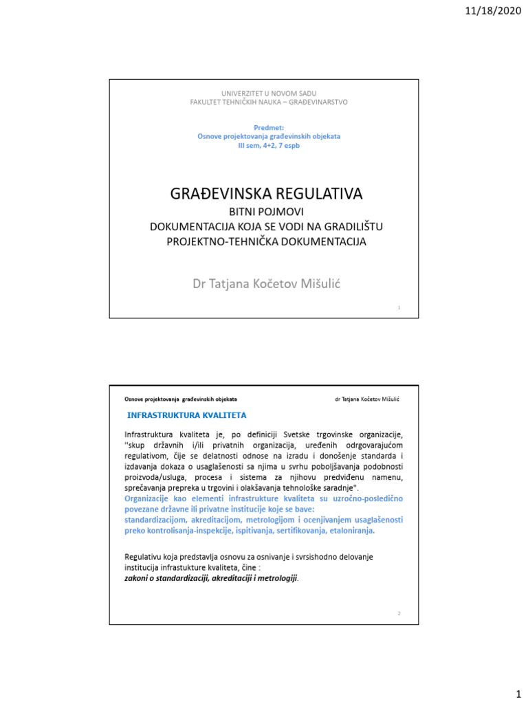 OPGO 02 - 2020 Regulativa I Etika Profesije | PDF
