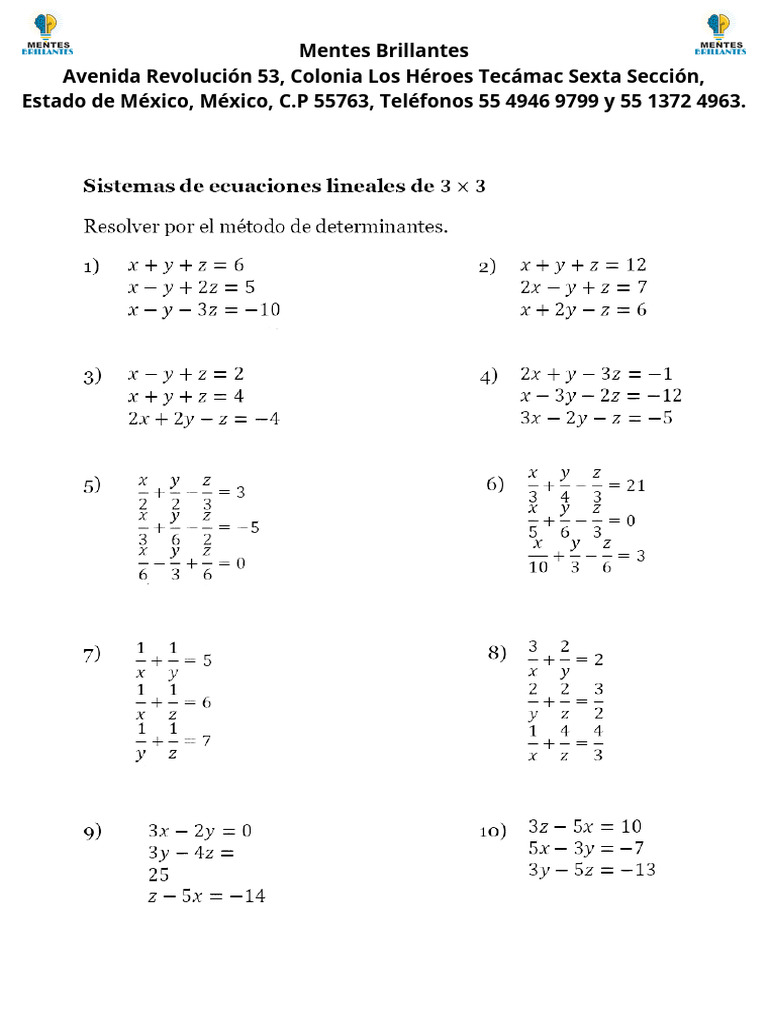 ALGEBRA 3 | PDF