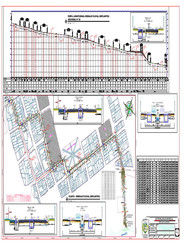 Plano Perfil Longitudinal DP A0 | PDF