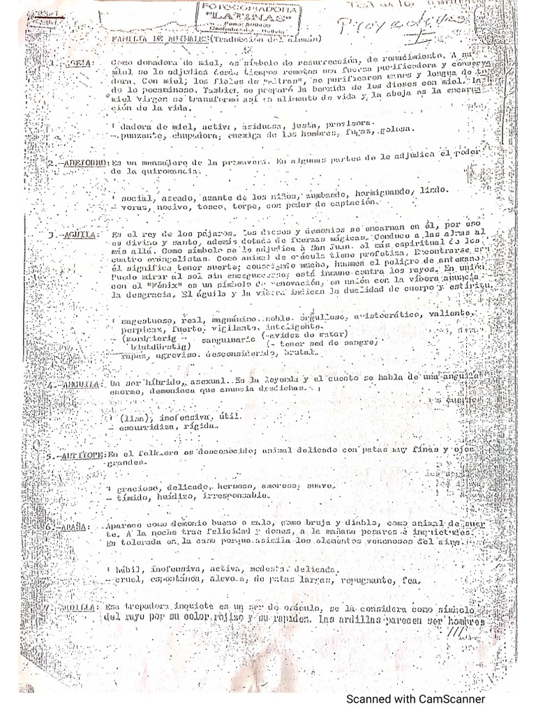 Bestiario Zazzo | PDF
