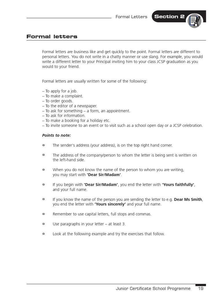 Guide to Writing Formal Letters | PDF | Madam