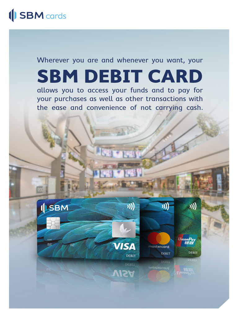 SBM Debit Cards - Terms & Conditions | PDF | Debit Card | Visa Inc.