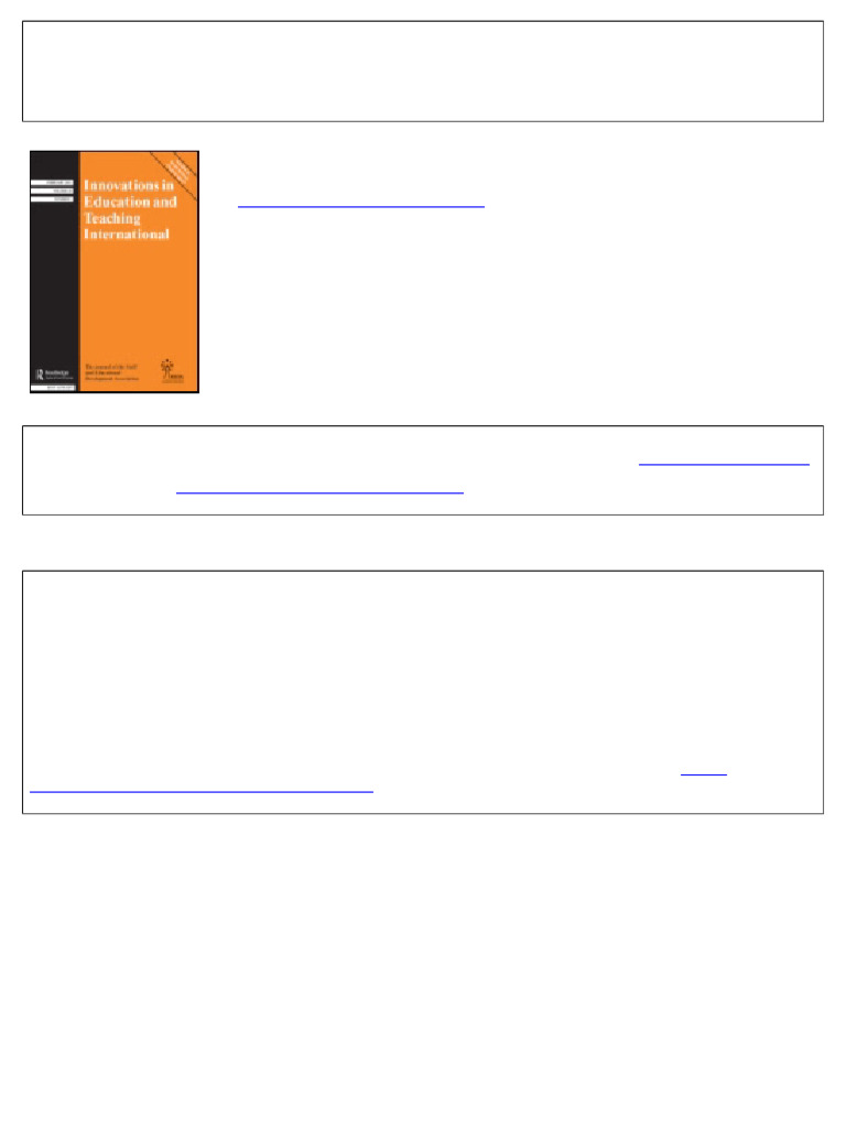 A Study of Children's Perceptions of Intrinsic Teaching Machines and ...