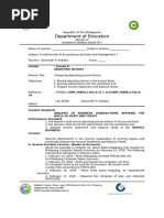 Lesson Plan in Accounting 2.3 | PDF | Debits And Credits | Teaching