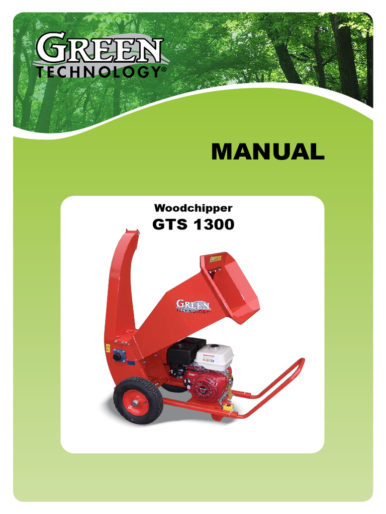 Holland Chipmaster GSX1300 | PDF | Screw | Helicopter Rotor