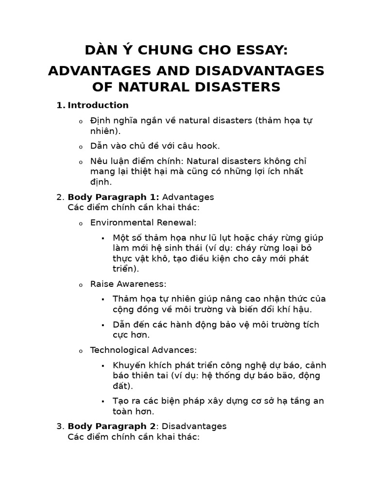 NATURAL DISASTER WRITING | PDF