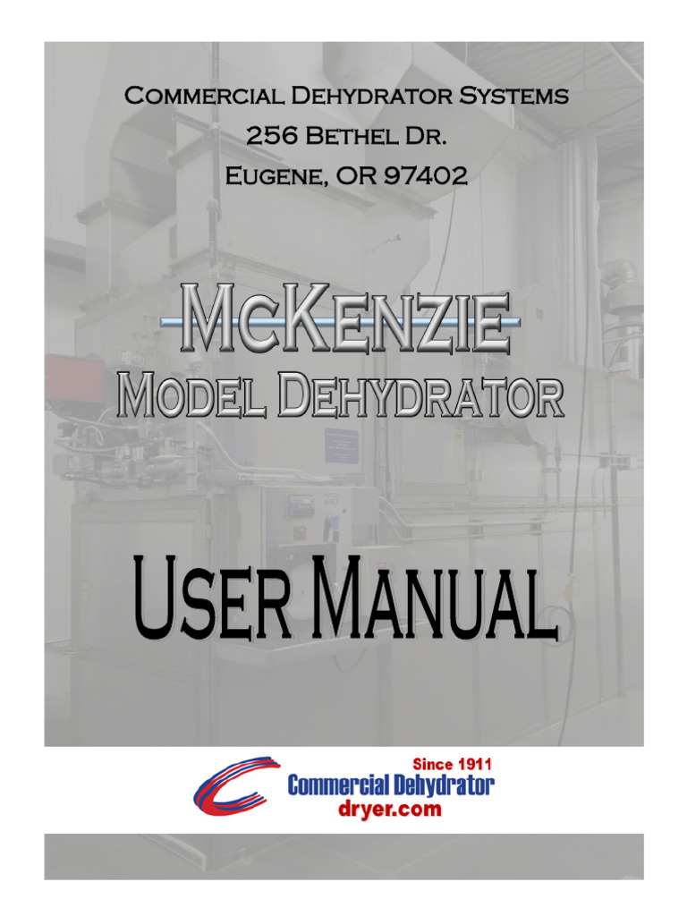 McK Manual | PDF | Clothes Dryer | Bearing (Mechanical)