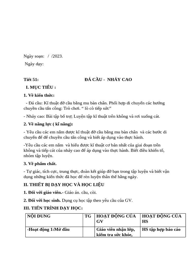 GDTC 8 Tiet 51-52 | PDF