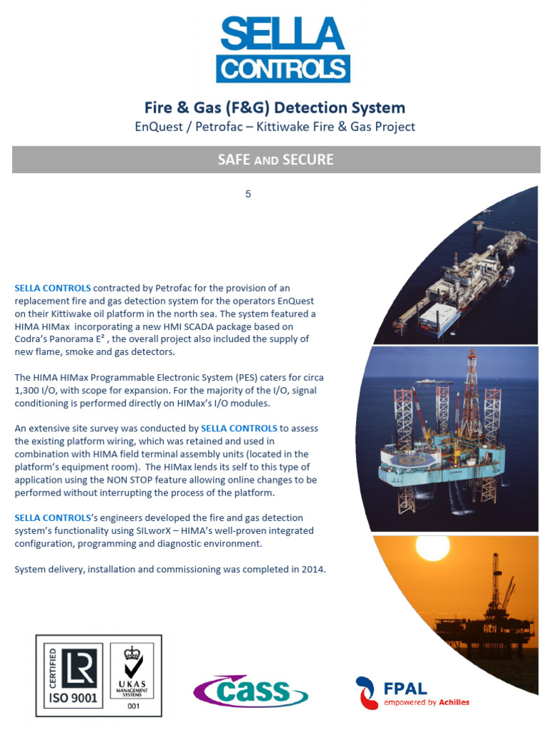 Kittiwake Oil Platform Fire & Gas System | PDF | Programmable Logic Controller | Computing