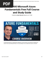John Savill's AZ-900 Azure Fundamentals Certification Course Handout ...
