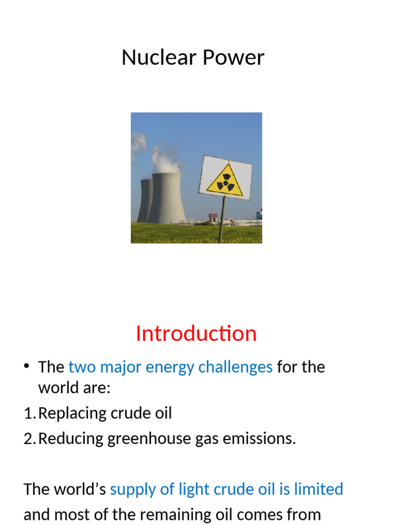 Lecture 8 Nuke | PDF | Nuclear Power Plant | Nuclear Power