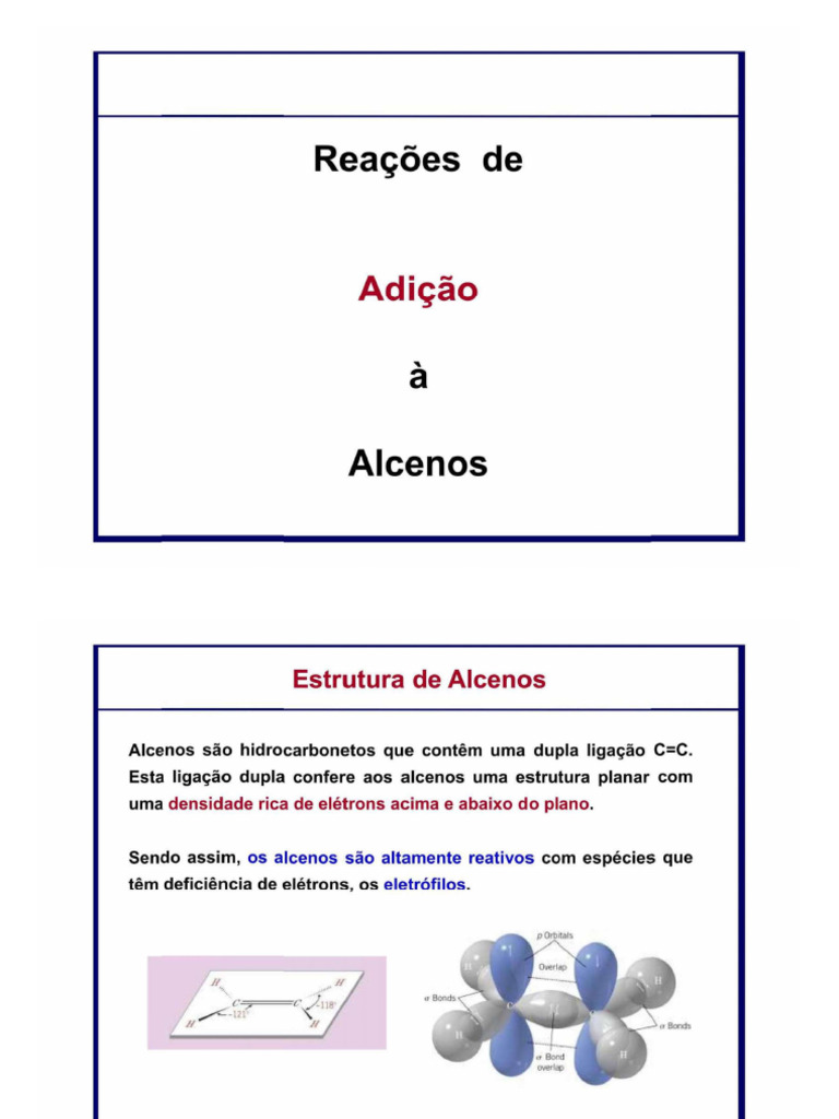 Alcenos Aula 1 | PDF